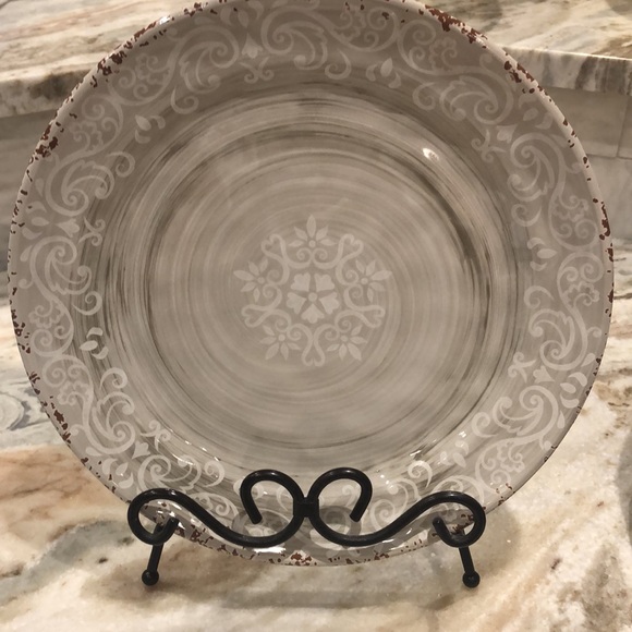 Cynthia Rowley | Dining | Cynthia Rowley Melamine Scroll Dinner Plates ...